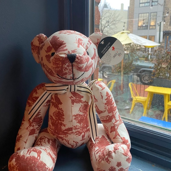 debi lilly | Other | Debi Lilly Woodland Toile Bear | Poshmark